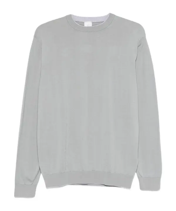 Eleventy Long Sleeve Sweater - Grey