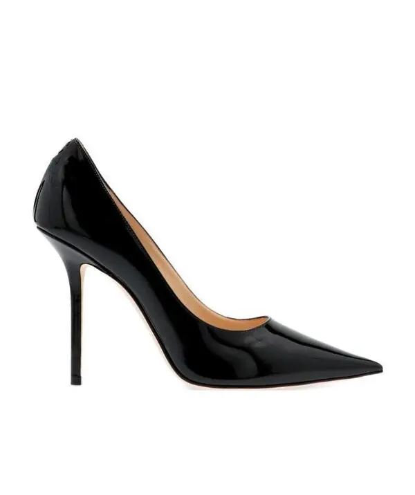 JIMMY CHOO Love 100mm Pumps - Black