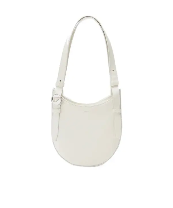 Coperni Mini Logo-buckle Tote Bag - White