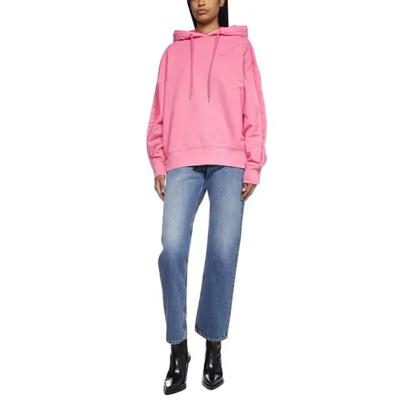 AMBUSH Hooded Sweater With Embroidered Logo - Pink