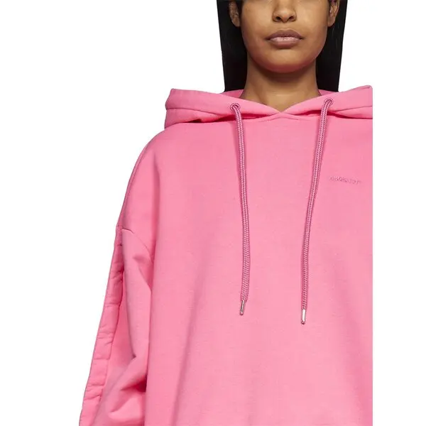 AMBUSH Hooded Sweater With Embroidered Logo - Pink
