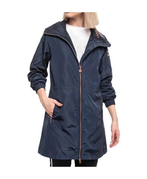 Emporio Armani Logo Long Casual Jacket
