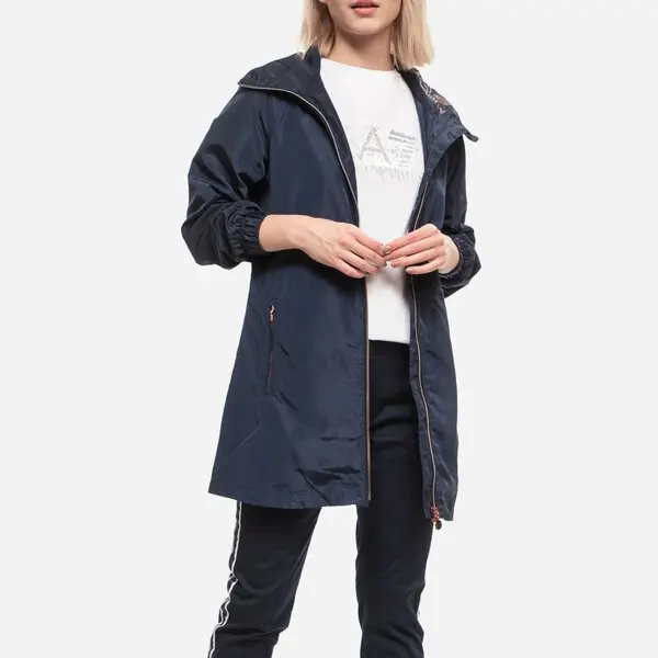 Emporio Armani Logo Long Casual Jacket