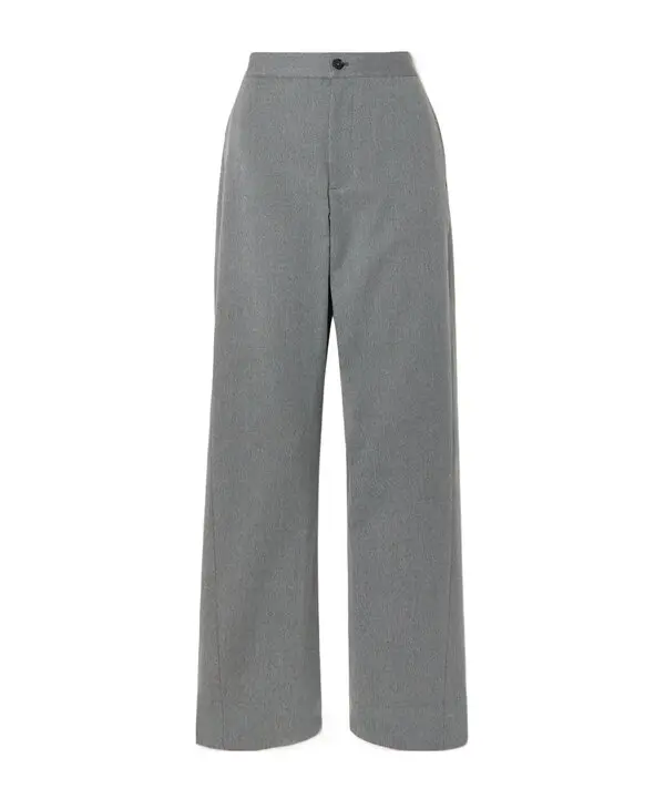 JIL SANDER Button-up Casual Pants - Green