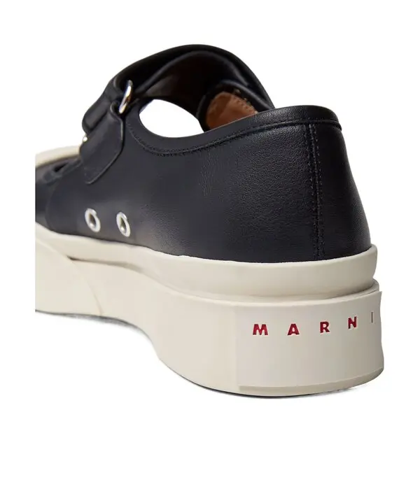 Marni Pablo Touch-strap Low-top Sneakers - Black