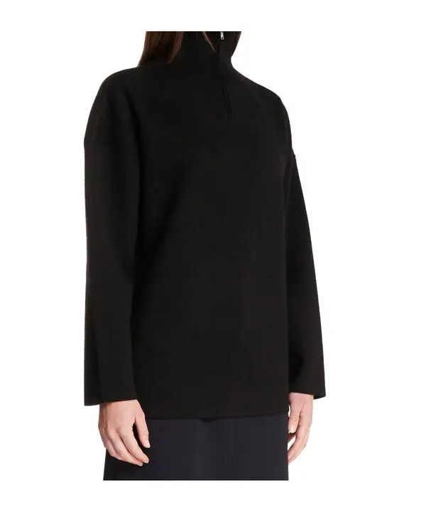THE ROW Cashmere Zip Sweater
