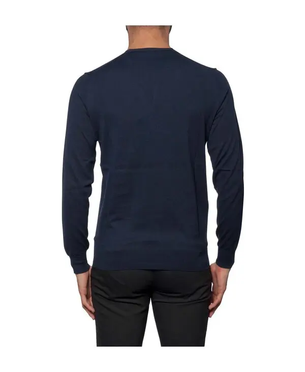 PAOLO PECORA Crewneck Knitted Jumper - Black