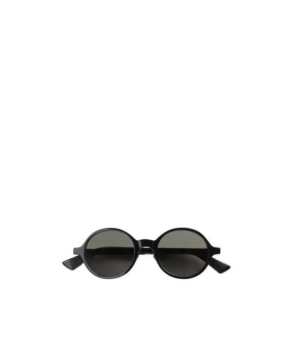 Bottega Veneta Round Frame Sunglasses - Black