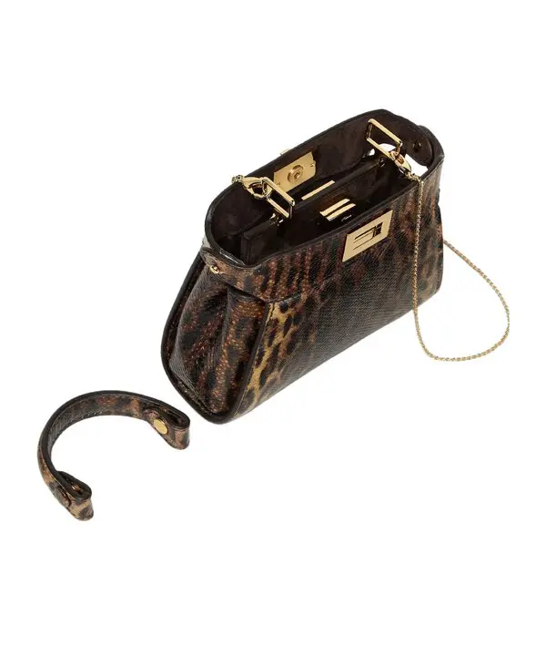 Fendi Nano Peekaboo Tote Bag
