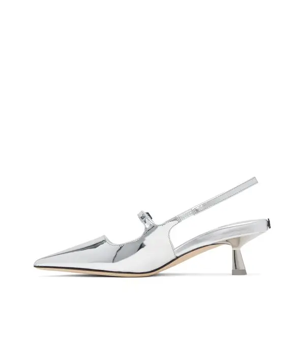 JIMMY CHOO Pointed Toe High Heel Sandals