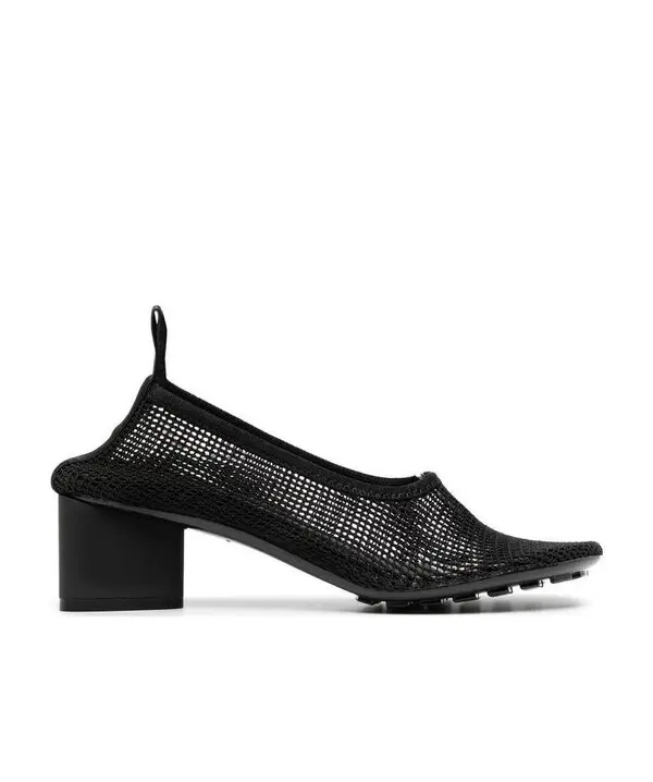 Bottega Veneta Mesh Pumps With Embossed Detail