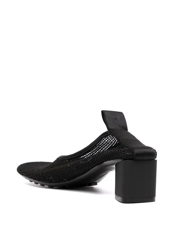 Bottega Veneta Mesh Pumps With Embossed Detail