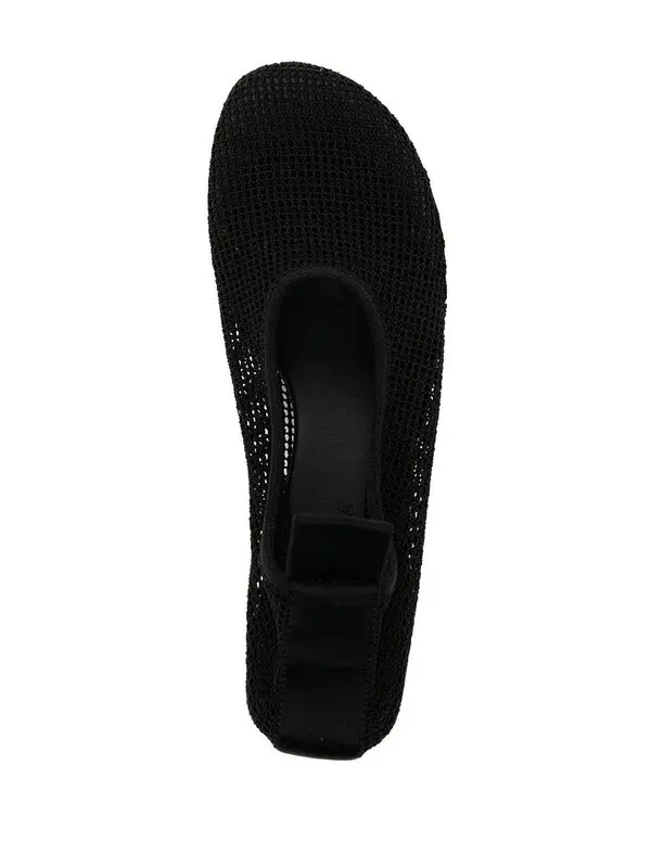 Bottega Veneta Mesh Pumps With Embossed Detail