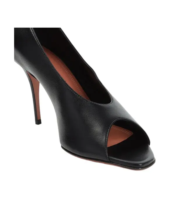 Amina Muaddi Open-toe High-heeled Sandals