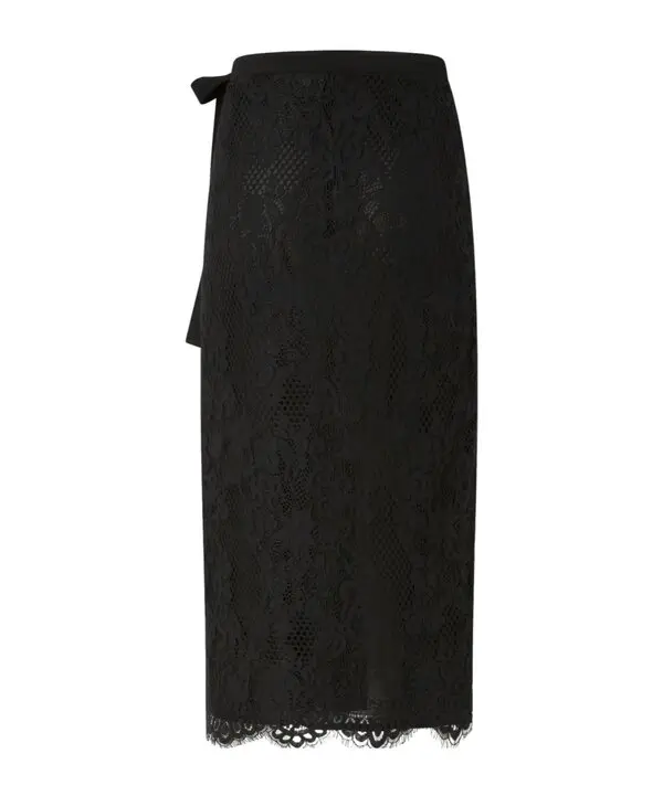 Pinko Galletta Lace Midi Skirt