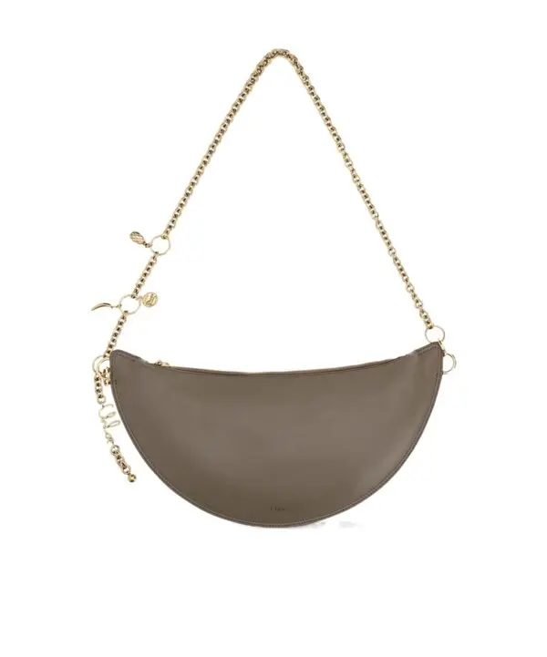 Chloé Icons Charm Detailed Shoulder Bag - Green