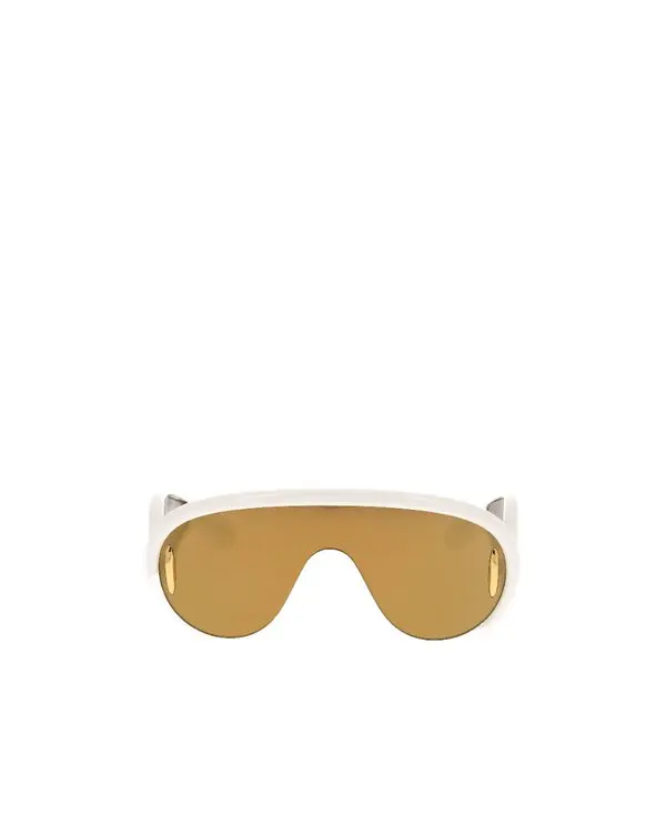 Loewe Shield Frame Sunglasses - Nude