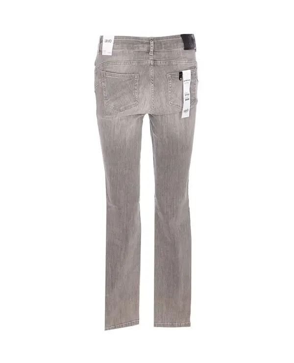 Liu Jo High-rise Skinny Jeans - Gray