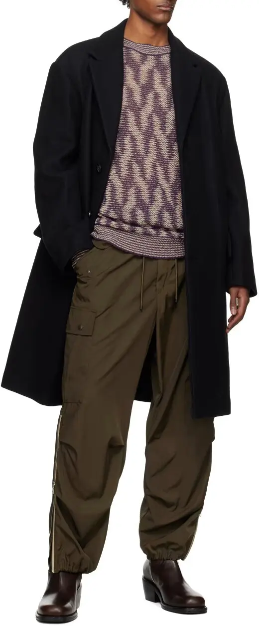 Dries Van Noten Patterned Long-sleeve Sweater