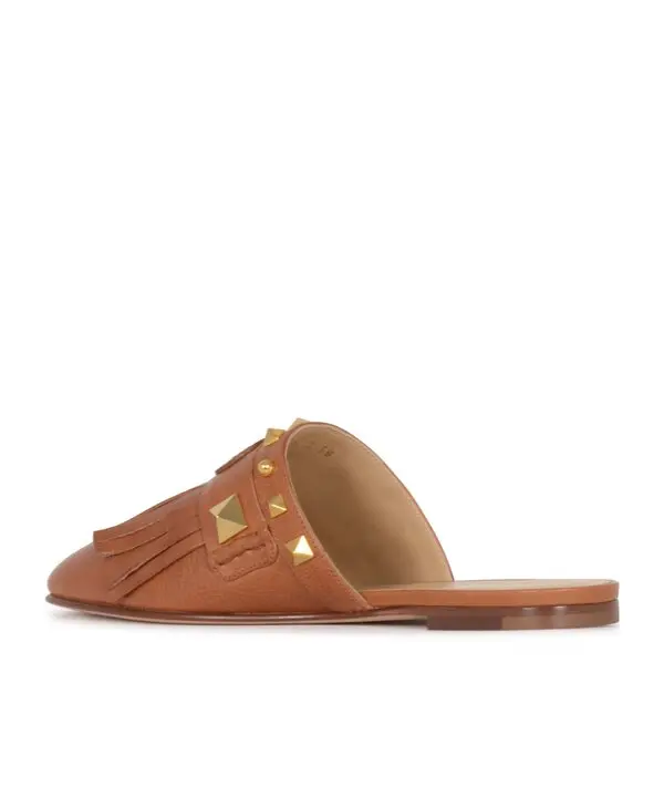 Valentino Garavani Plaster Caster Slip-on Mules With Rivet Detailing