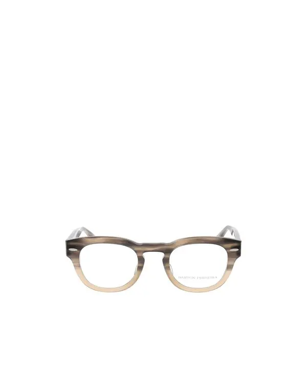 Barton Perreira Demarco Oval Frame Eyeglasses - Brown