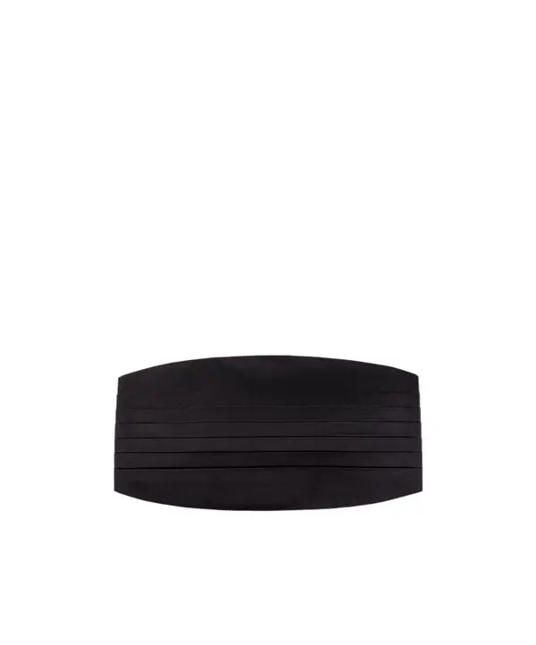 Dolce & Gabbana Satin Tuxedo Cummerbund - Black