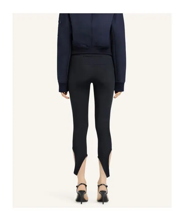 COURREGES Courrges Capri Ankle Strap Leggings