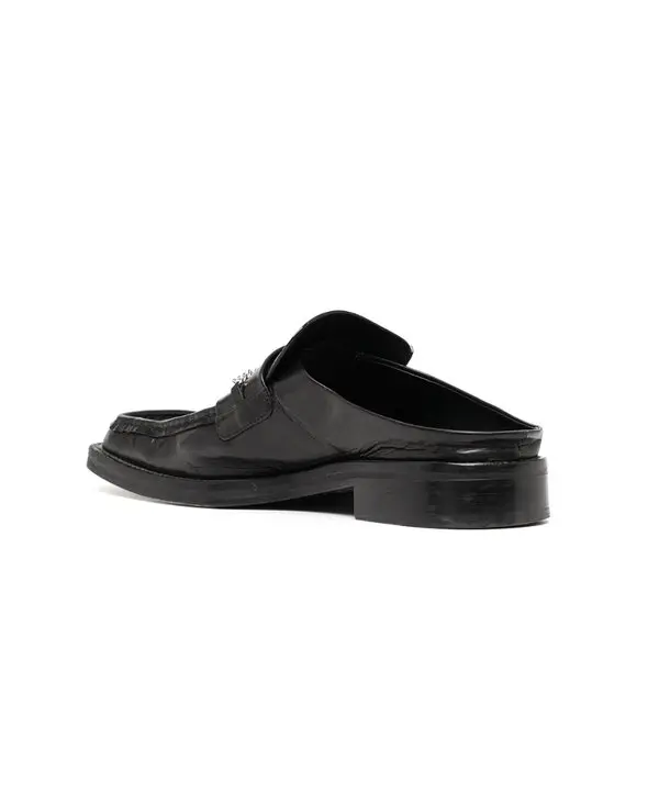 Martine Rose Chain Detail Square Toe Mule