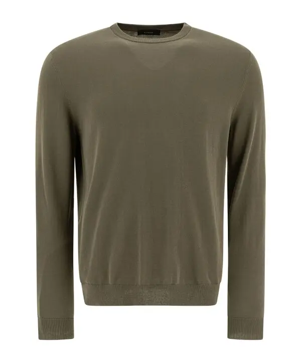 ZANONE Classic Knit Sweater - Green