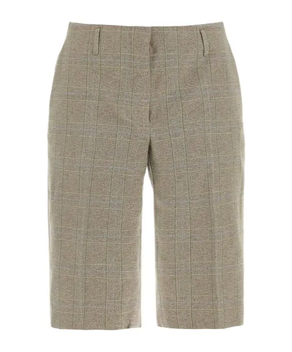Dries Van Noten Checked Bermuda Shorts