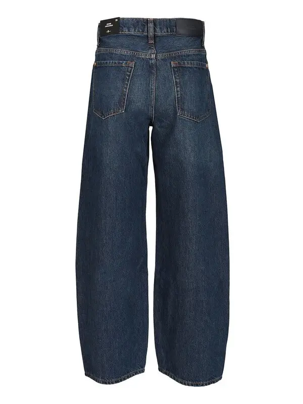 7 For All Mankind High-waist Wide-leg Jeans - Blue