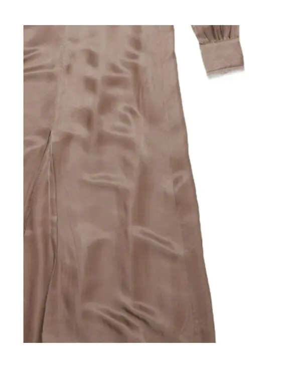 Acne Studios V-neck Long Sleeve Button Dress
