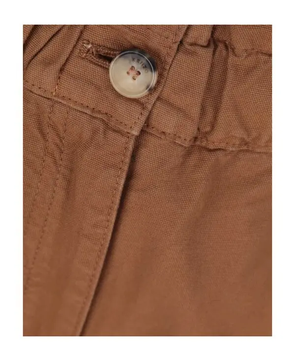 Kenzo High Waisted Belted Shorts