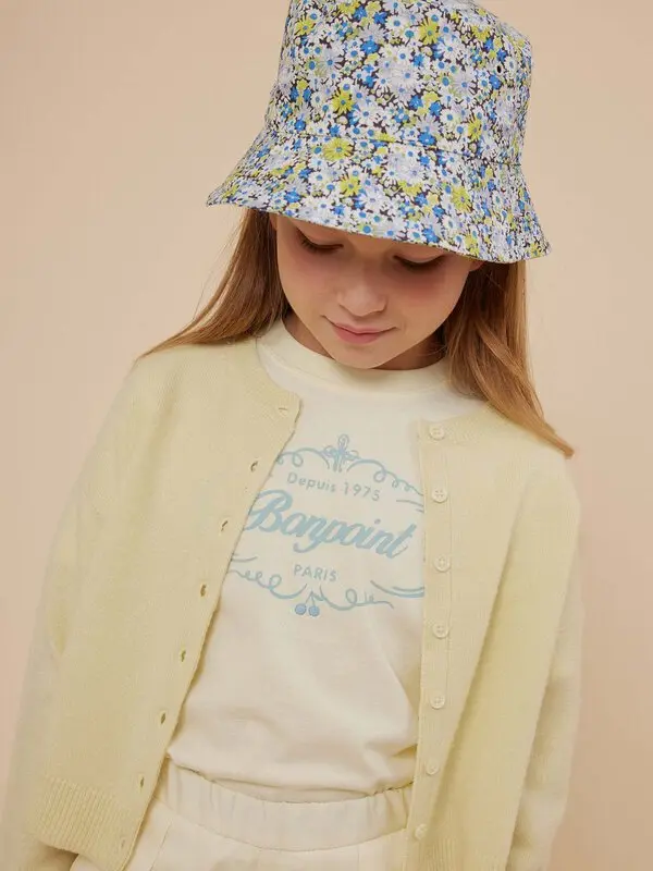 Bonpoint Theana Floral Printed Bucket Hat - Multicolor