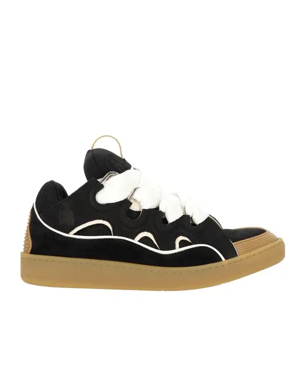 LANVIN Curb Low-top Sneakers - Black