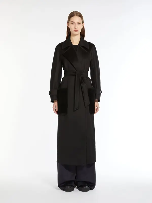 Max Mara Magia Belted Cashmere Coat