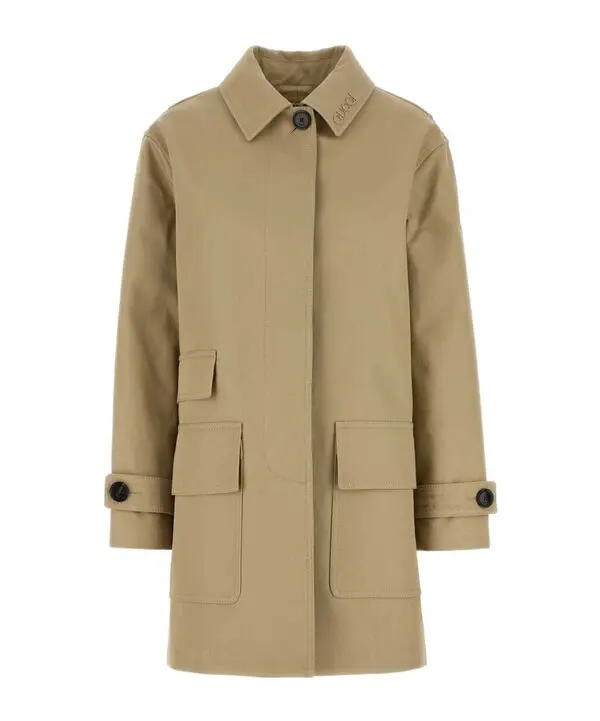 Gucci Heavy Drill Coat - Beige