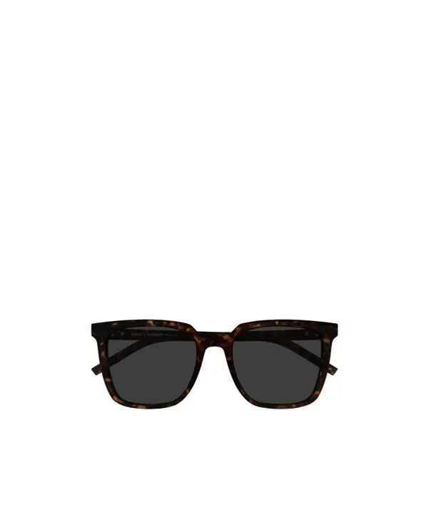 Saint Laurent Square Frame Sunglasses - Black