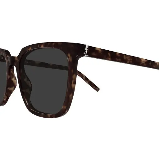 Saint Laurent Square Frame Sunglasses - Black