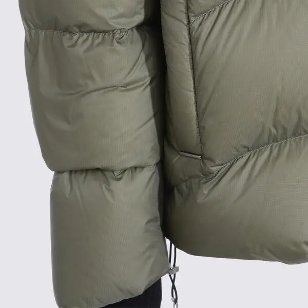 Moncler Hooded Quilted Cotton Jacket - Green