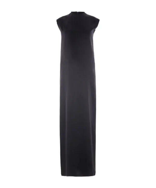 Balenciaga Satin Maxi Dress