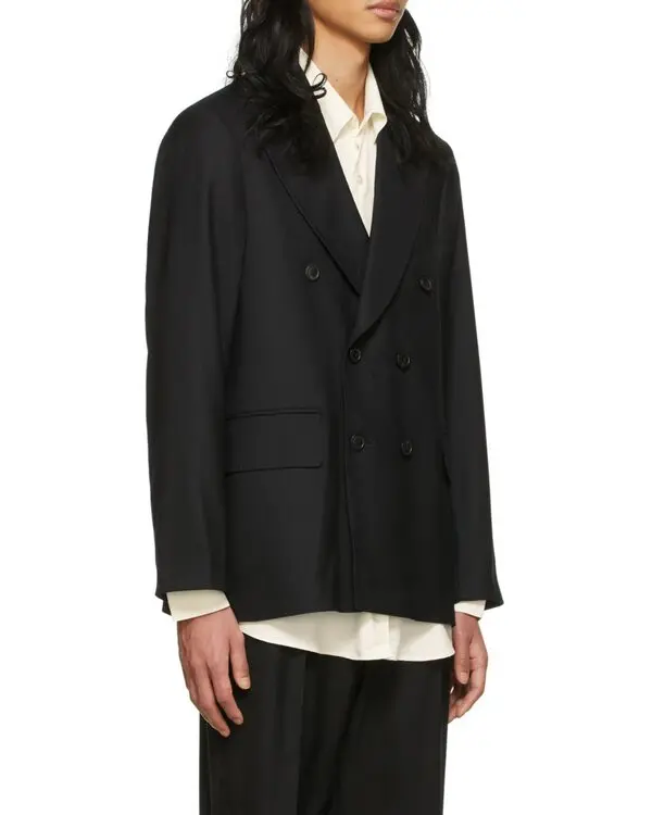Our Legacy Double-breasted Jacket - Black