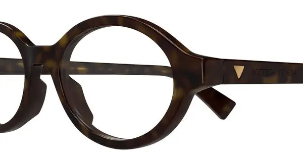 Bottega Veneta Oval Frame Eyeglasses