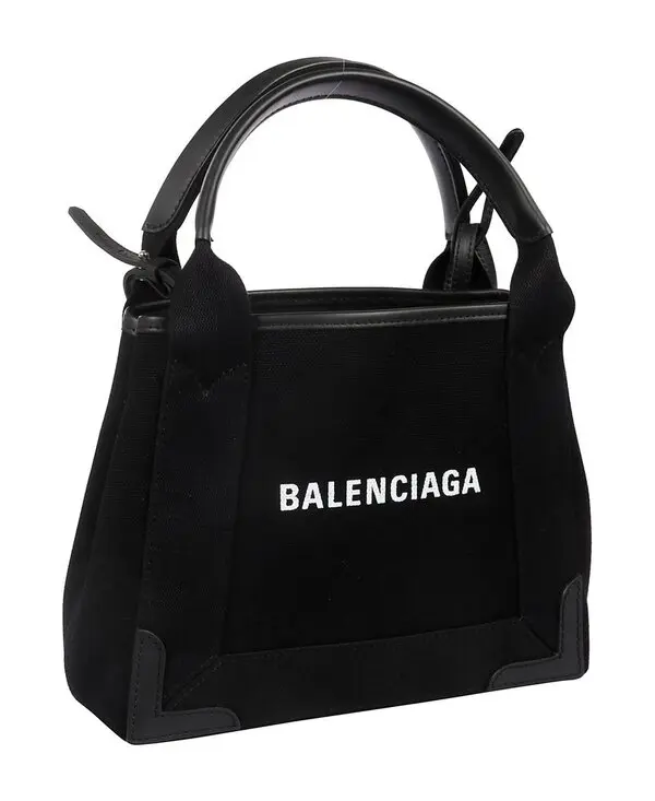 Balenciaga Navy Cabas Xs Bag