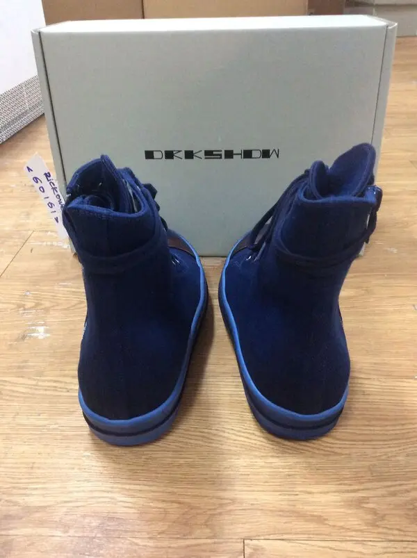 Rick Owens High-top Sneakers With Perforated Detailing