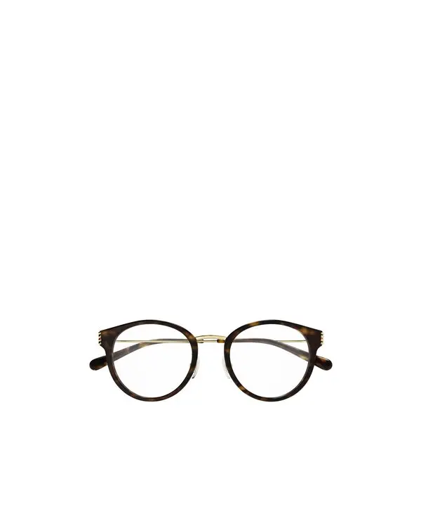 Gucci Round Frame Eyeglasses - Havana