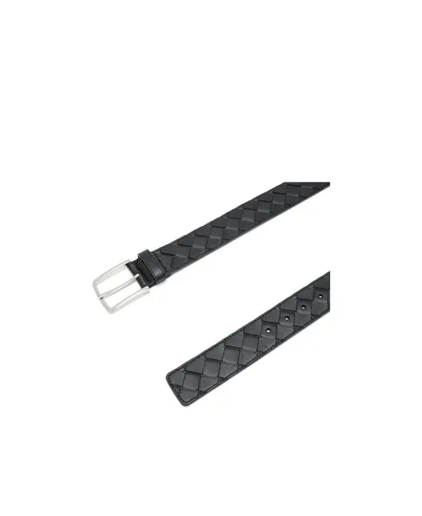 Bottega Veneta Woven Buckled Belt