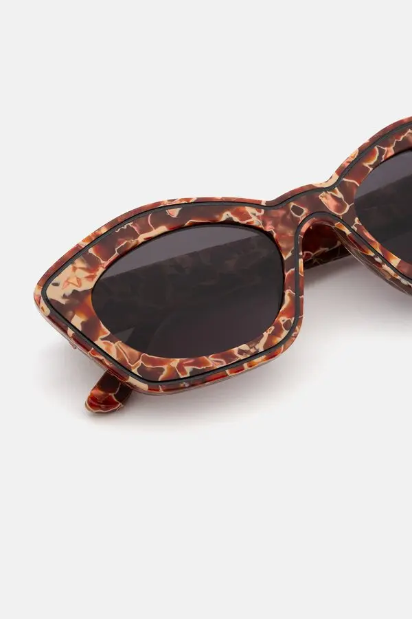 Marni Geometric Pattern Sunglasses