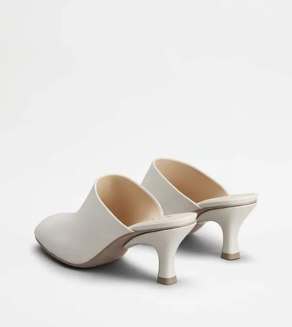 TOD'S Mid Heel Slip-on Mules