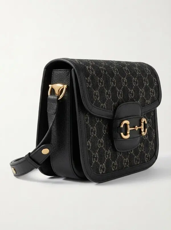 Gucci Horsebit 1955 Shoulder Bag - Black